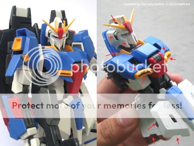 MG Zeta WIP – armor trimming | DC23mecharts MG Zeta WIP – armor trimming | DC23mecharts
